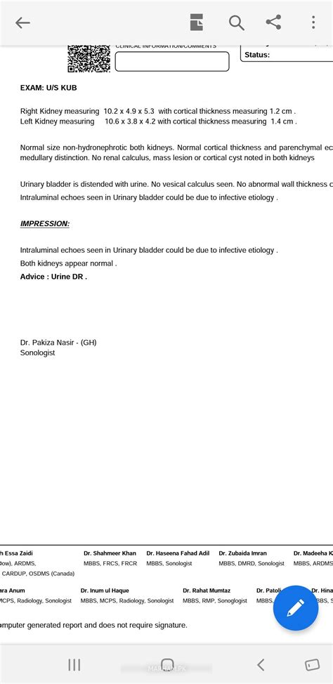 Ask A General Physician Online For Kub Ultrasound