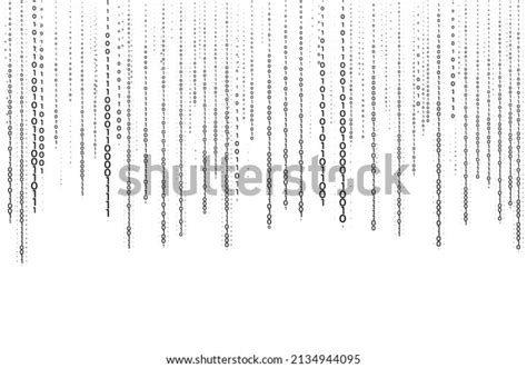 Digital Falling Binary Code Numbers On Stock Vector Royalty Free Shutterstock