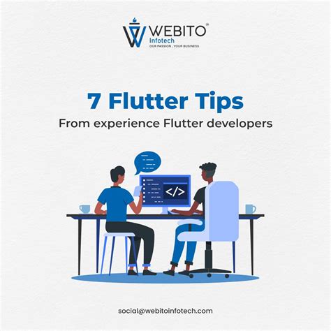 Webito Webitoinfotech Flutter Flutterdeveloper Tips Fluttertips