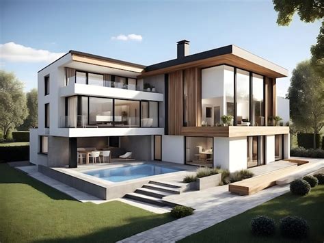 Définition Des Espaces Dune Maison Pour Un Projet Immobilier Plan 3d Darchitecte Photo Premium