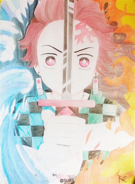 Kamado Tanjiro By Sursdoraw On Deviantart