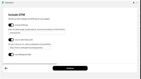 Addingwell ‑ Gtm And Datalayer Simple Gtm And Datalayer Configuration