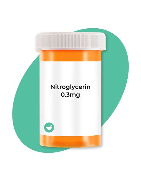Buy Nitroglycerin 03mg Sublingual Tablets 100 Tablet Bottle Online