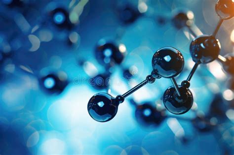 An Intricate Representation Of A Molecular Network Composed Of Numerous Interconnected Cells And