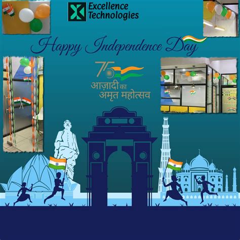 Excellence Technologies Pvt Ltd On Linkedin Azadikaamritmahotsav Independencedayindia