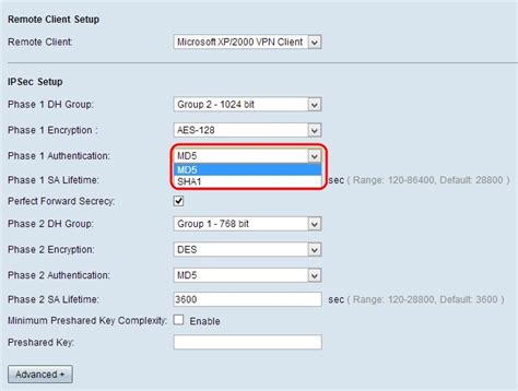 Configure Group Client To Gateway Virtual Private Network Vpn On Rv320 And Rv325 Vpn Router