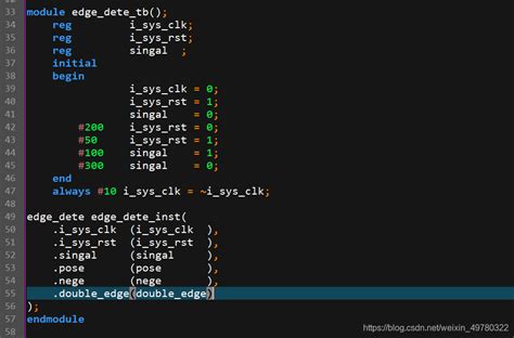 fpga中verilog中的边沿采样（上升沿，下降沿，双边沿） verilog 下降沿 csdn博客