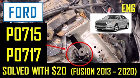 P0715 And P0717 Solved With 20 Fusion Mondeo 2013 2020 Youtube