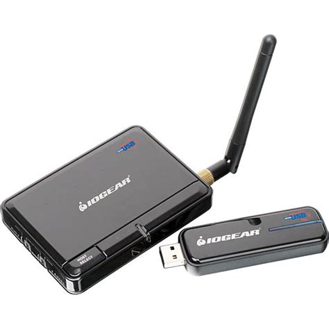 Iogear Port Wireless Usb Hub And Adapter Guwh Kit B H Photo