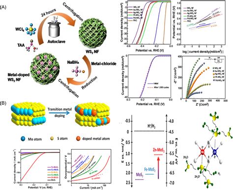 A Doping Different Metals On Ws2 Reproduced With Permission From Download Scientific Diagram