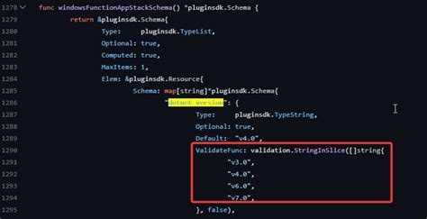 Documentation Flaw On Attribute Dotnet Version In Azurerm Windows Function App Resource