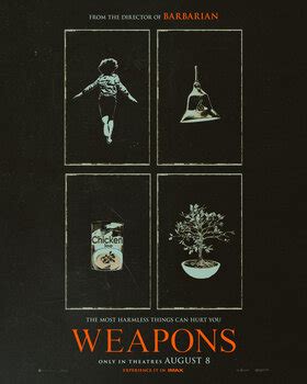 Weapons Movie Poster Gallery