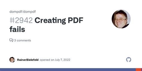 creating pdf fails · issue 2942 · dompdf dompdf · github