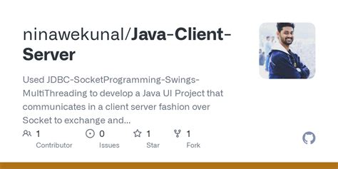 Github Ninawekunaljava Client Server Used Jdbc Socketprogramming