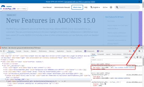 Docs Maindocmaincontainer Has Bad Max Width When There Is No Sidebar · Issue 8928 · Facebook