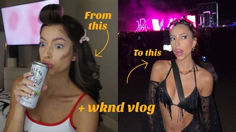 Glow Up With Me Day Festival Vlog YouTube