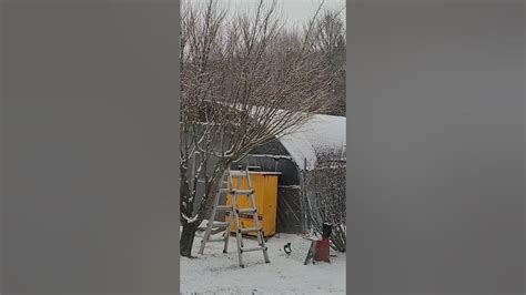 시골 눈오는 풍경속에서 무소음에 빠져들다 Youtube