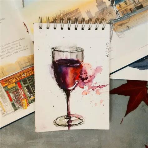Мой акварельный скетчбук | Watercolor paintings easy, Watercolor ...