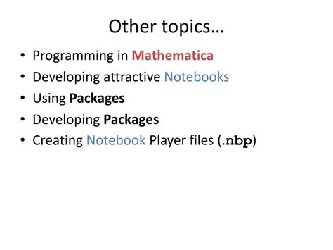 Ppt Introduction To Mathematica Powerpoint Presentation Free Download Id789115