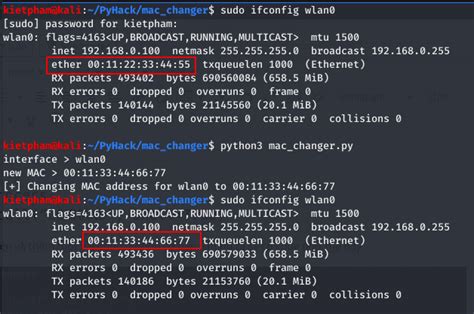 Pyhack Lesson What Is Mac How To Change Mac Using Python Anonyviet English Version