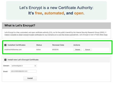 Let S Encrypt How To Get A Free SSL Certificate