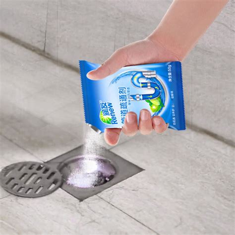 50gm Powerful Pipeline Clog Dredging Dissolving Agent Bathroom Sewer