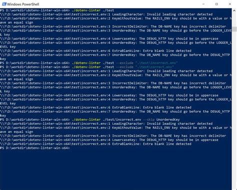 Support Windows · Issue 212 · Dotenv Linterdotenv Linter · Github