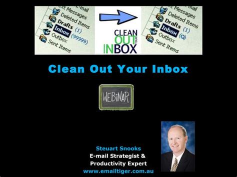 clean out your inbox webinar slideshow ppt