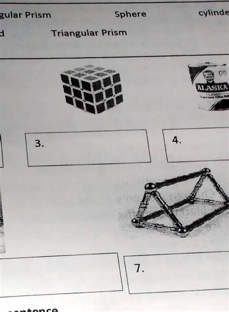 solved 1 identify the solid figures that resemble the given object