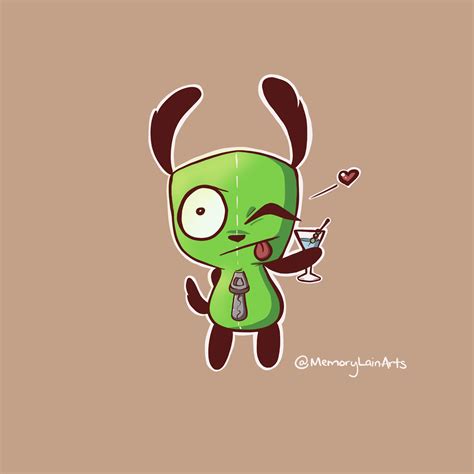 invader zim fanart on behance