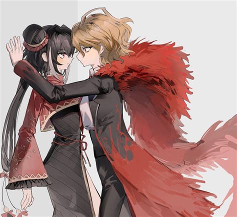 Don Quixote Sancho And Jia Xichun Project Moon And 1 More Drawn By