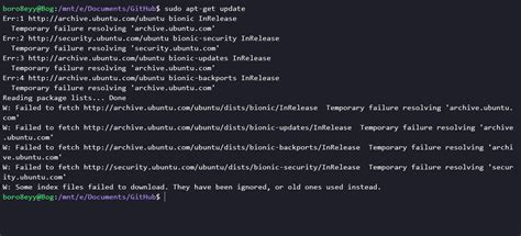 Нет доступа к интернету windows terminal ubuntu 18 04 stack overflow