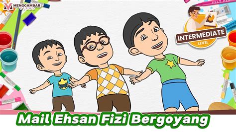 Mail Ehsan Fizi Goyang Upin Ipin Yang Lain Tidak Diajak Menggambar