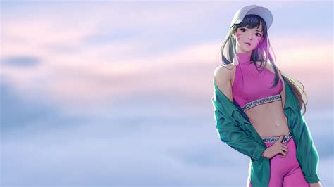 Diva Overwatch Wallpaper 1920x1080