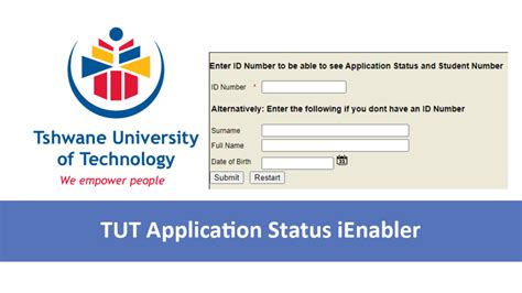 Tut Application Status Ienabler Jobcare