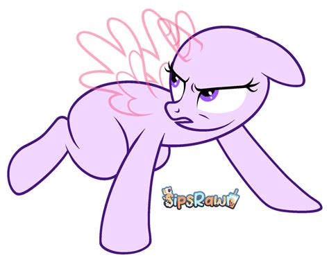 F2u Mlp Angry Base By Sipsrawr On Deviantart