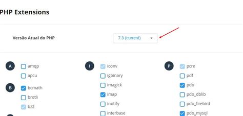 ativar ou desativar extensões do php base de conhecimento plus host