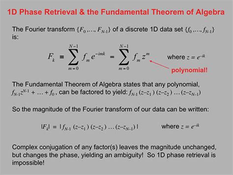 1dand2d Phase Retrieval