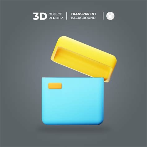 Premium Psd 3d Open Package