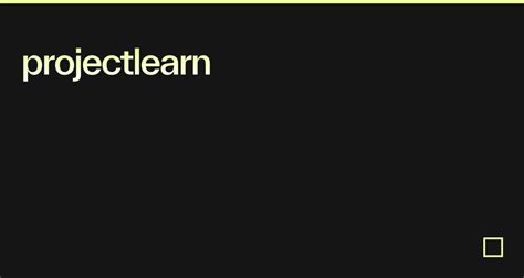 Projectlearn Codesandbox