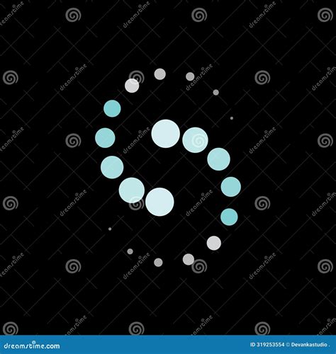 loading indicator icon stock vector illustration of transfer 319253554