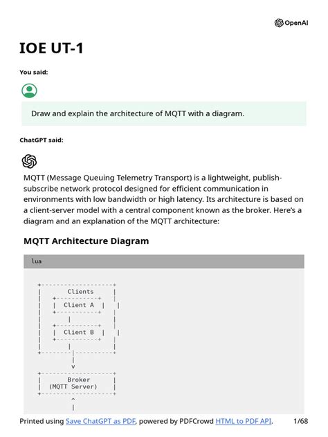 Ioe Ut 1 Pdf Internet Of Things Computer Network