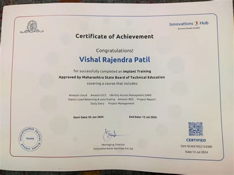 Vishal Patil On Linkedin Cloudcomputing Aws Projectmanagement Amazonrds Iam