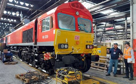 Work Begins To Install In Cab Signalling To Db Cargo Class 66 Locomotive
