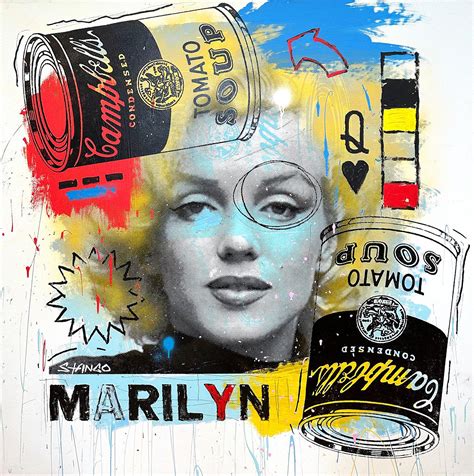 John Stango Factory Girl Marilyn Monroe And Campbells Soup Pop Art