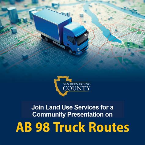Land Use Services Proposes New Truck Routes Under Ab 98 Welcome To