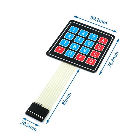 4x4 Matrix Keypad At 102 Piece Matrix Keyboard In Coimbatore ID 22849767688