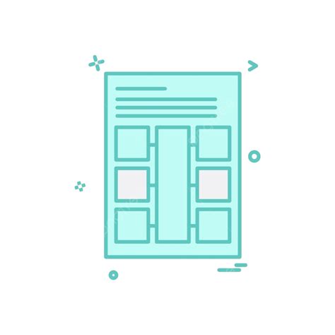 Document Design Vector Hd Images Document Icon Design Vector Text Modern Page PNG Image For