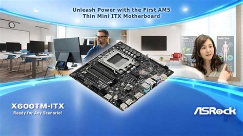 Asrock Unveils X600tm Itx Thin Mini Itx Motherboard