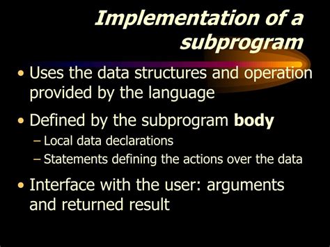 PPT Encapsulation By Subprograms And Type Definitions PowerPoint Presentation ID